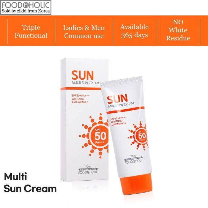 Food a Holic Multi Sun Cream SPF 50 / PA+++ 70ml | Shop.com.mm