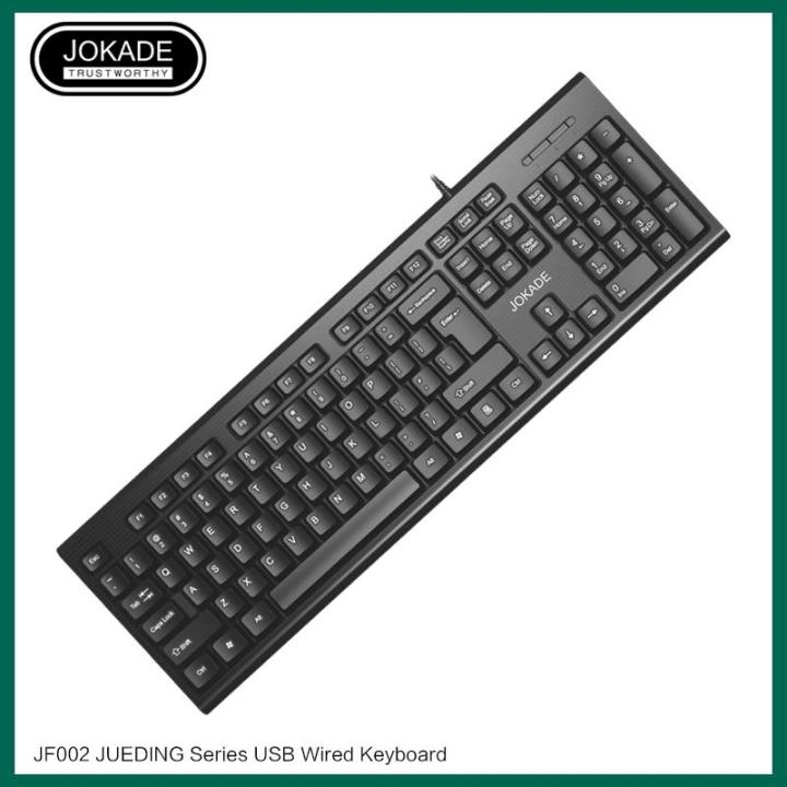 JOKADE JF-002 JUEDING USB wired keyboard | Shop.com.mm