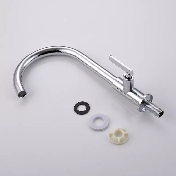 Flexible Kitchen Faucet Tap - Single Handel 304 Stainless Steel | Shop ...
