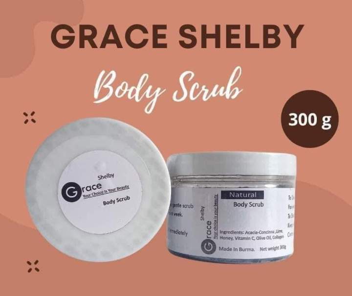 Shelby Grace Body Scrub 300g Expire 2024/12 Expiry Date - 2027 | Shop ...