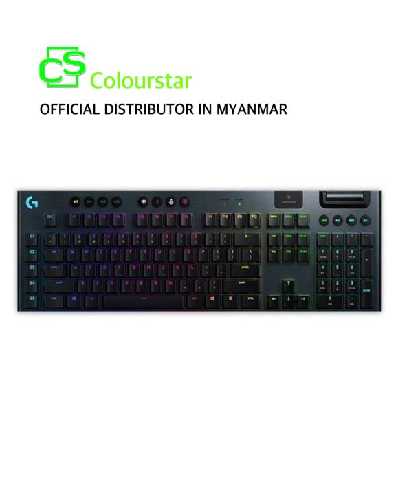Logitech G813 RGB Mechanical Gaming Keyboard (Clicky) / Gaming Keyboard ...