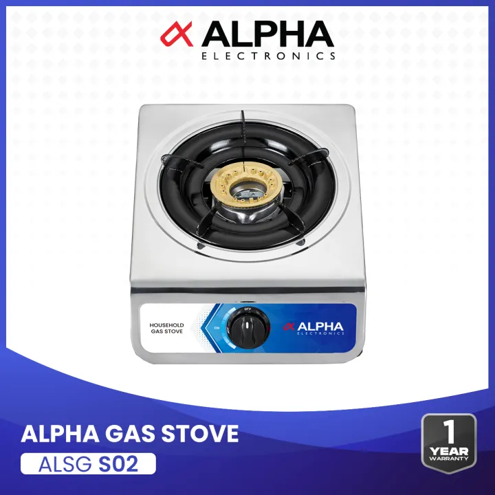 Alpha Gas Stove ALSG S02 ဂတ်(စ်) မီးဖို | Shop.com.mm