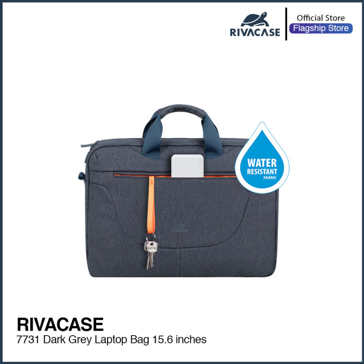 RIVACASE 7731 dark grey Laptop bag 15.6" | Shop.com.mm