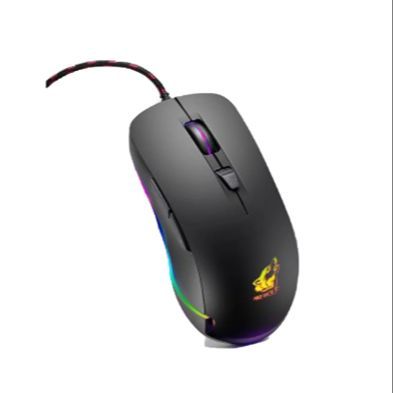 Free Wolf V6 Macro USB Optical Wired Gaming Mouse | Shop.com.mm
