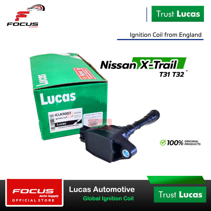 (Preorder)Lucas Ignition Coil Nissan XTrail T31 T32 T33 Teana L33 2.0 ...