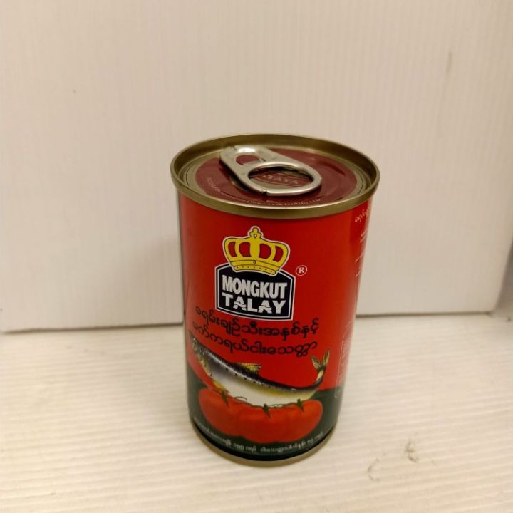 Mongkut Talay Mackerel In Tomato Sauce 145g | Shop.com.mm
