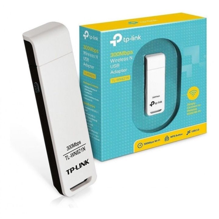 TP Link TL-WN821N 300Mbps Wireless N USB Adapter | Shop.com.mm