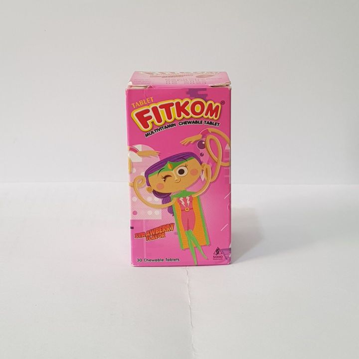 Fitkom Multivitamin Chewable Tablets (30Tas) | Shop.com.mm