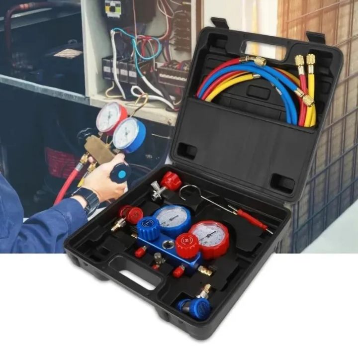 Air Conditioner manifold Guage Set # HVAC Manifild Set # Air ...