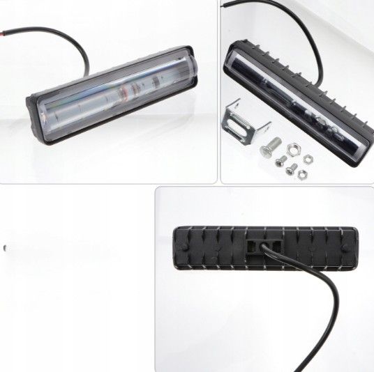 LED White Work Light Cat Eye Light Bar Car Front External Spot Light ...
