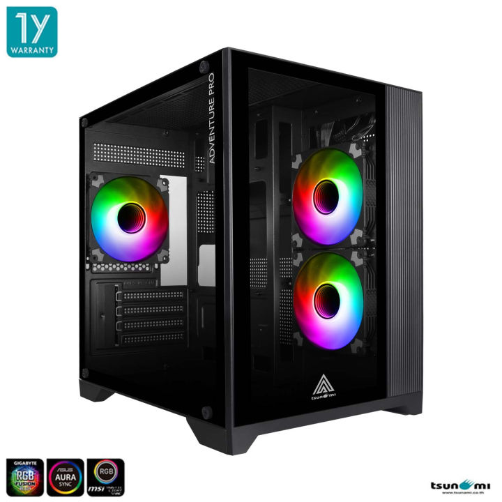 (Preorder) Tsunami Adventure Pro Panorama Tempered Glass ARGB M-ATX ...