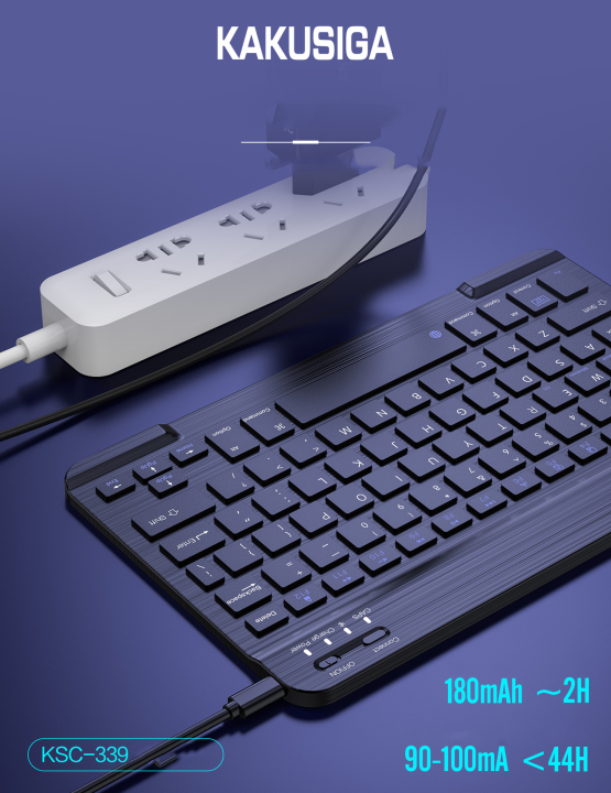 KAKUSIGA 10 inch wireless bluetooth mini keyboard | Shop.com.mm