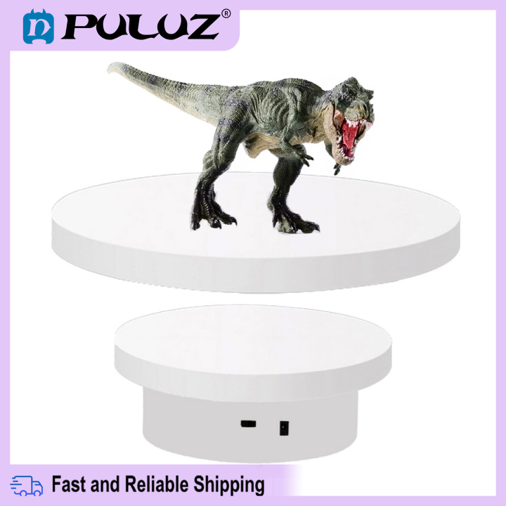 (Preorder) PULUZ Electric Turntable Automatic Photography Rotating ...