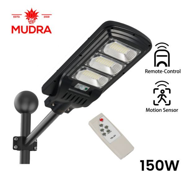 Mudra High Efficiency Solar Street Light 150w (IP67 Waterproof) | Shop ...