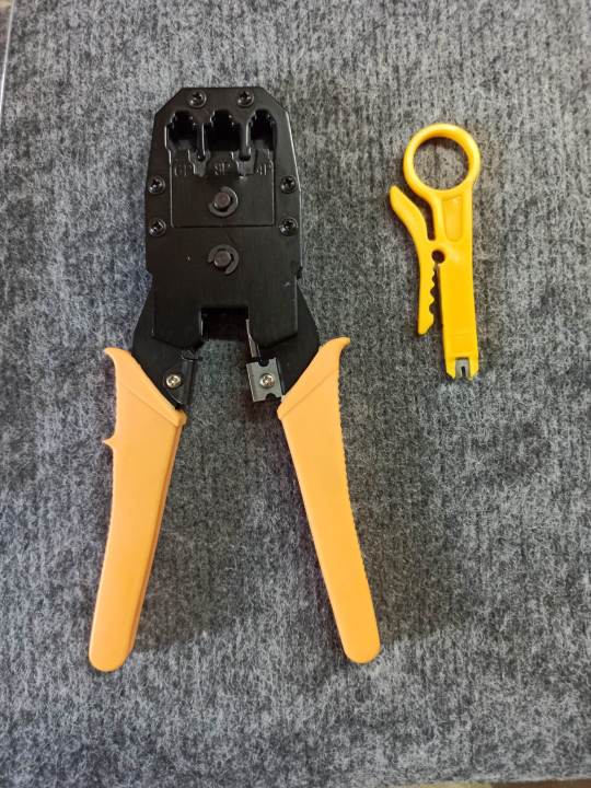 Clover Network Multifunction Modular Crimping Tool For RJ11 RJ12 RJ45 ...