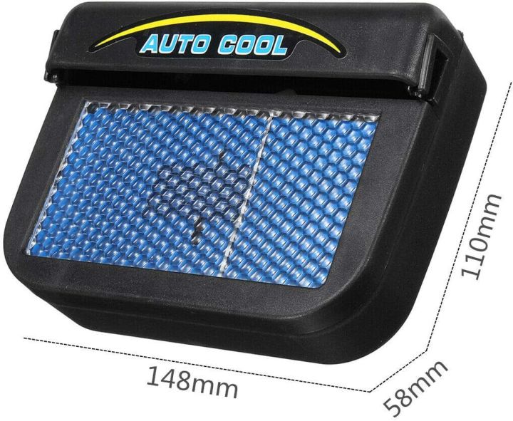 Solar Powered Auto Fan (AIAFN002/3) | Shop.com.mm