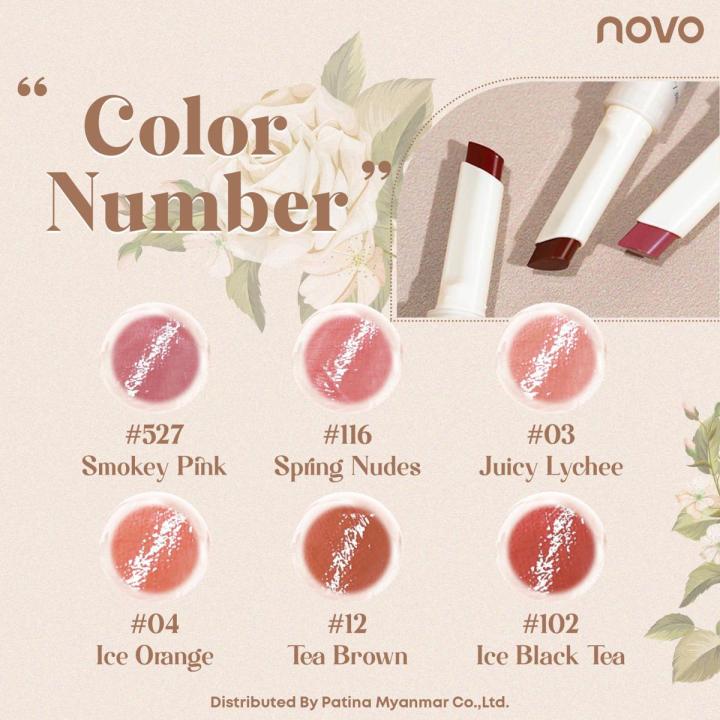 Novo Honey Kiss Custard Lipstick | Shop.com.mm