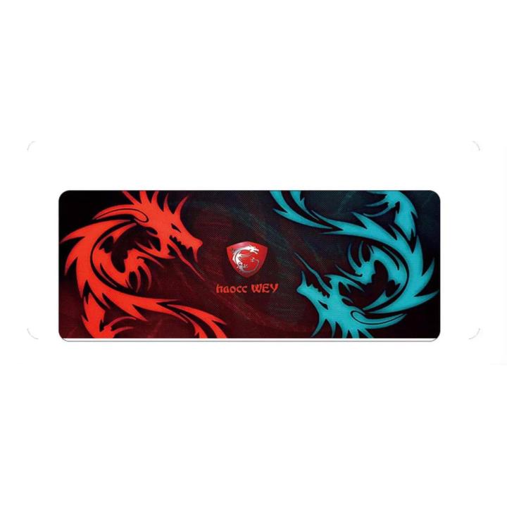 Tech Infinite Mouse pad, size 800x300 mm. Speed mouse pad, dragon ...