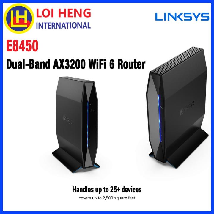 Linksys Dual-Band AX3200 WiFi 6 Router (E8450-AH) | Shop.com.mm