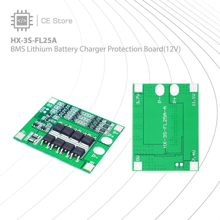 BMS Lithium Battery Charger Protection Board(12V) | Shop.com.mm