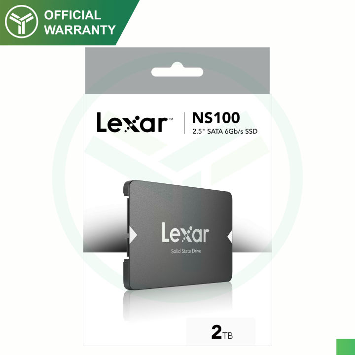 Lexar® NS100 2TB 2.5” SATA III (6Gb/s) SSD | Shop.com.mm