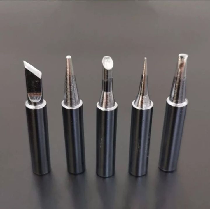 Soldering Iron Tip comes with a slanted tip resembling the shape of a ...