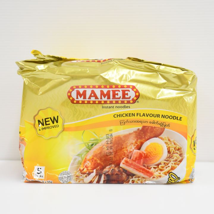 Mamee Chicken Noodle 55gmx5S | Shop.com.mm