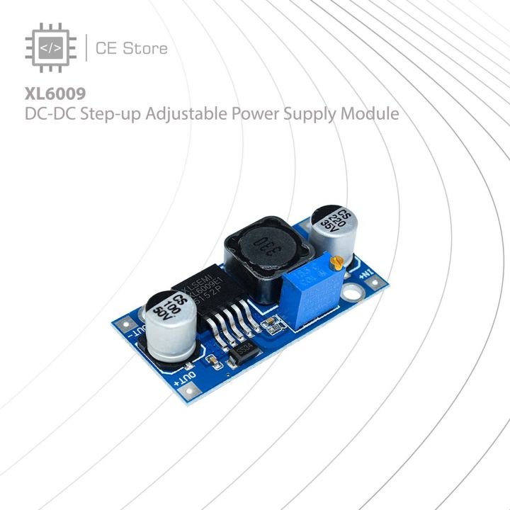 XL6009 DC-DC Step-up Adjustable Power Supply Module | Shop.com.mm