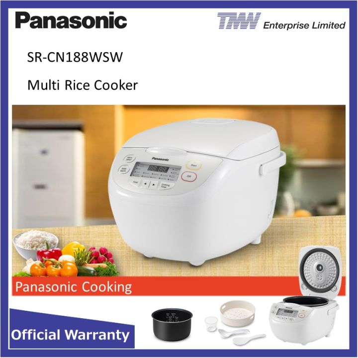 Panasonic SR-CN188WSW Multi Rice Cooker | Shop.com.mm