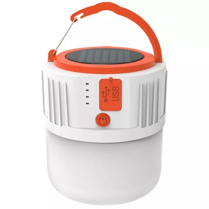 Solar Emergency Charging Lamp with Power Bank Function | Shop.com.mm