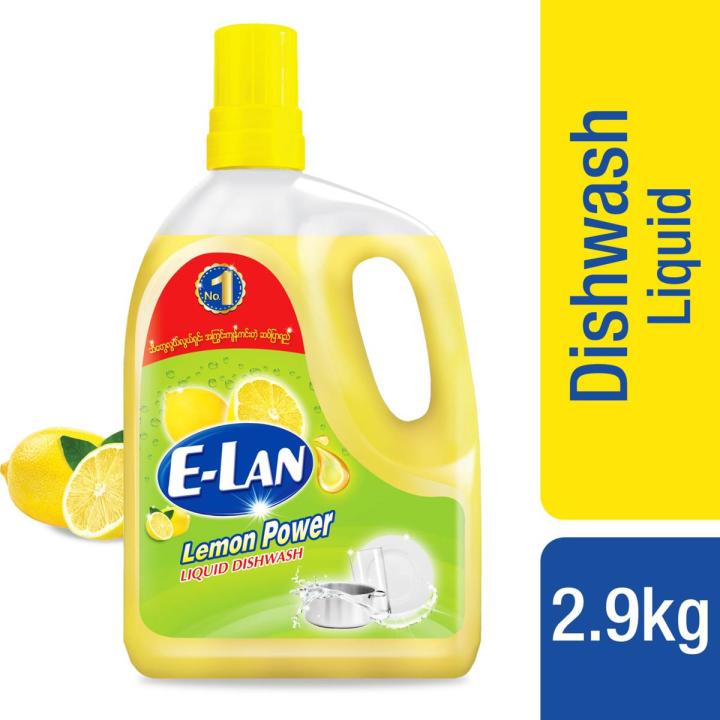 E-LAN Dishwashing Liquid 2.9KG | Shop.com.mm