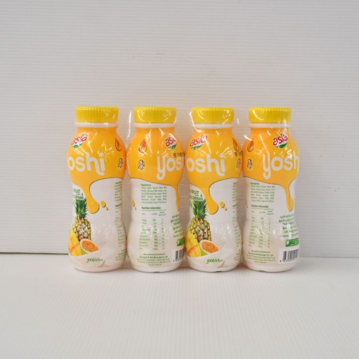 Asia Yoshi Tropical Fruit Milk Drink 200mlx4s | Shop.com.mm