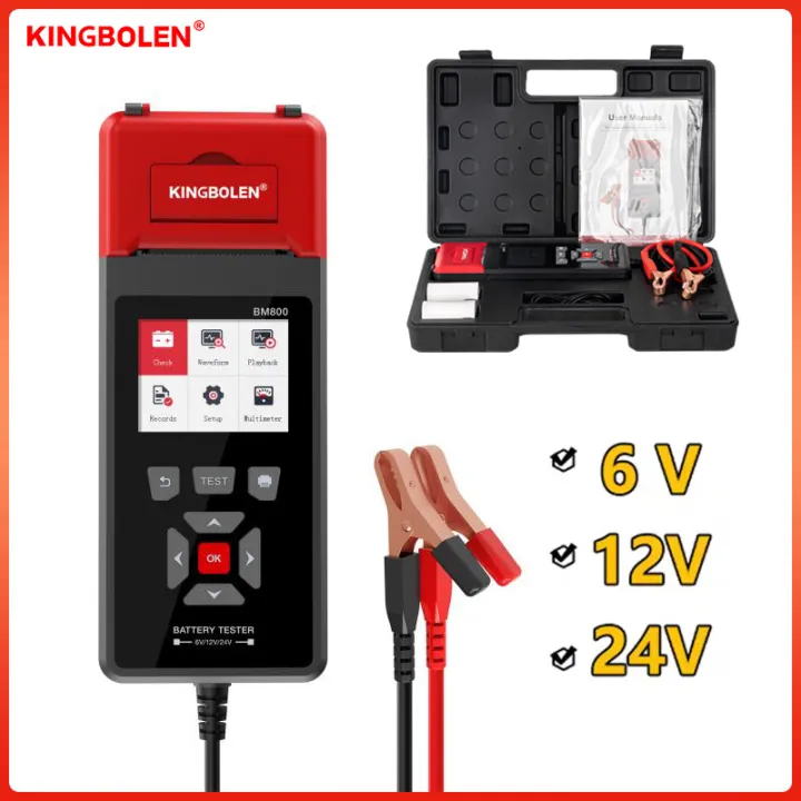 (Preorder) BM560 Motorcycle Battery Tester 12V 6V Battery System ...