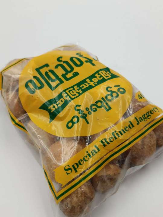 La Pyae Won Refined Jaggery 400G | Shop.com.mm
