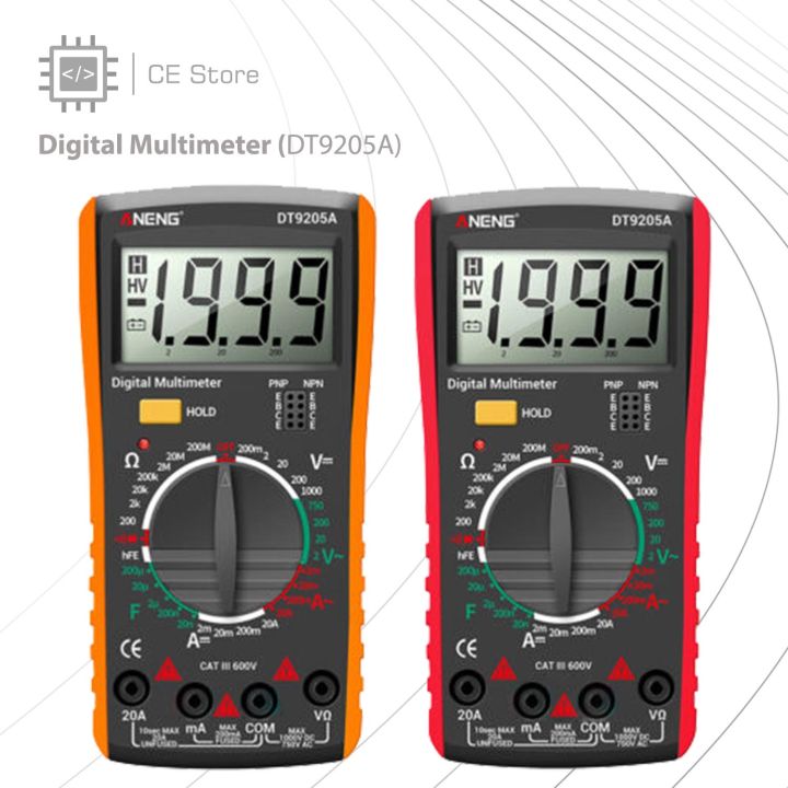 Digital Multimeter (DT9205A) - CE Store | Shop.com.mm