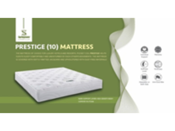 Prestige (10) Mattress (5'x6.5'x 10") | Shop.com.mm