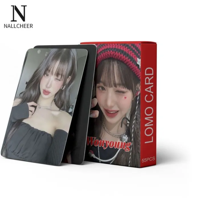 (Preorder)NALLCHEER Lomo card 55 small truck Ive Jang Wonyoung single ...
