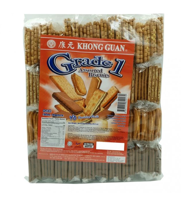 Grade 1 Assorted Biscuits (40 mini packs) | Shop.com.mm