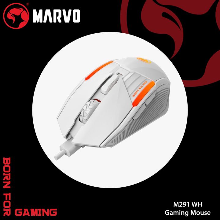 MARVO Wired Mouse M291 WH | Shop.com.mm
