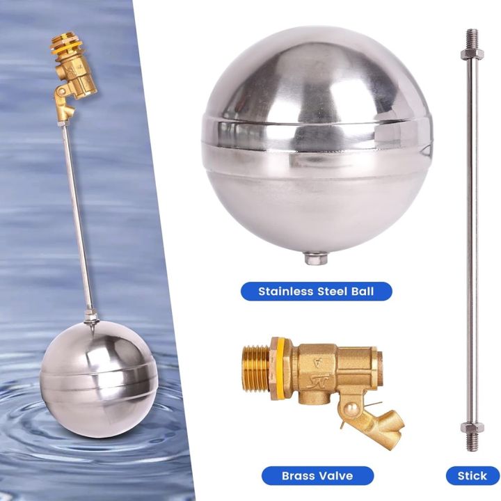 Water Tank Float Valve Stainless Steel For Industrial Use | Shop.com.mm