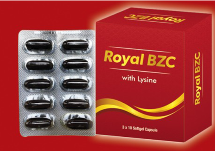 Royal BZC Multivitamins and Multimineral with Lysine | Shop.com.mm