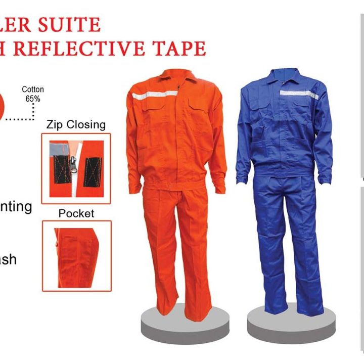 Boiler Suite One Set (Orange) | Shop.com.mm
