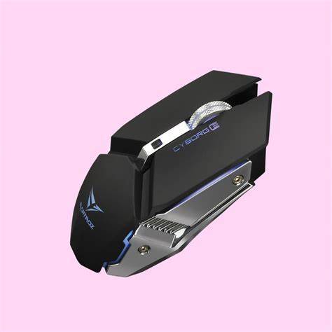 ALCATROZ CYBORG C2 USB Gaming Mice - Black - KMD | Shop.com.mm