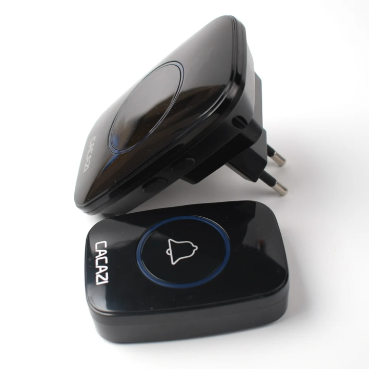 🔔CACAZI A06 Wireless Waterproof Doorbell 📶Intelligent Home Calling Bell ...