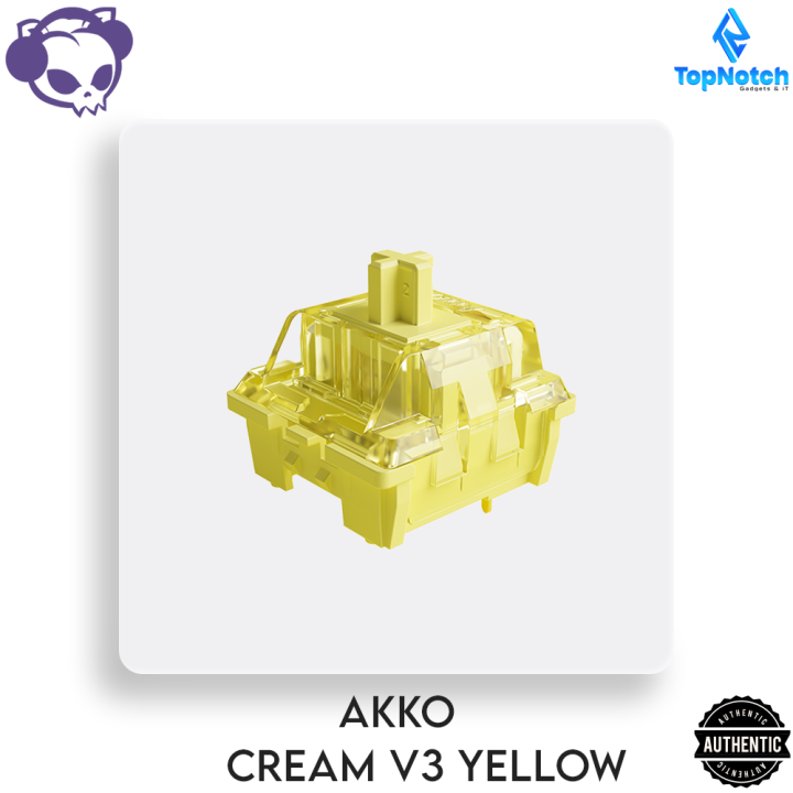Akko V3 Cream Yellow MECHANICAL KEYBOARD SWITCH , Akko V3 Cream Yellow ...
