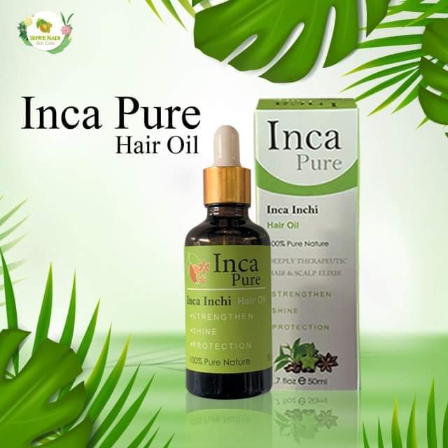 Inca Pure Hair Oil Sacha inchi oil | Shop.com.mm