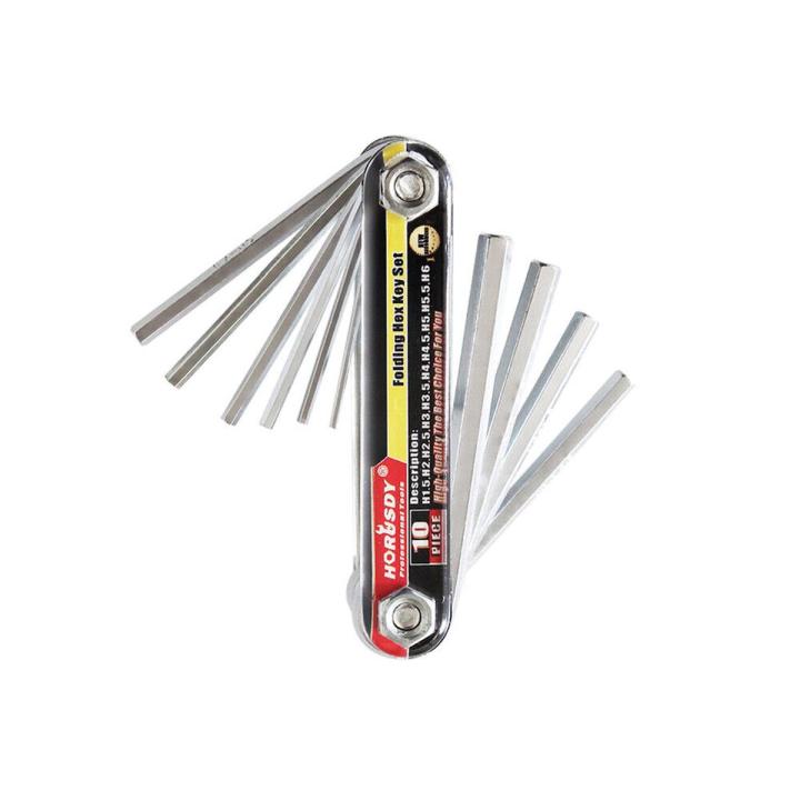 Horusdy Folding Torx Key Set 10 pieces | Shop.com.mm