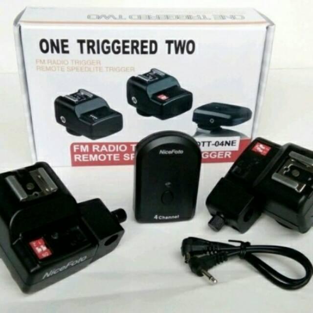 NiceFoto Wireless Flash Trigger One Triggered Two | Shop.com.mm