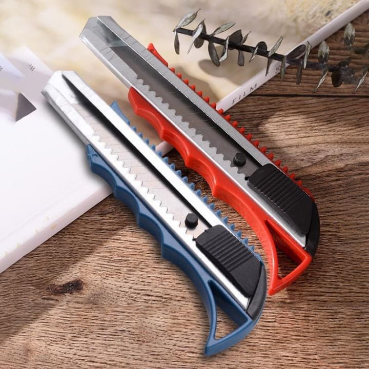 Utility Knife Snap Off Retractable Razor Multifunction Art Cutter ...