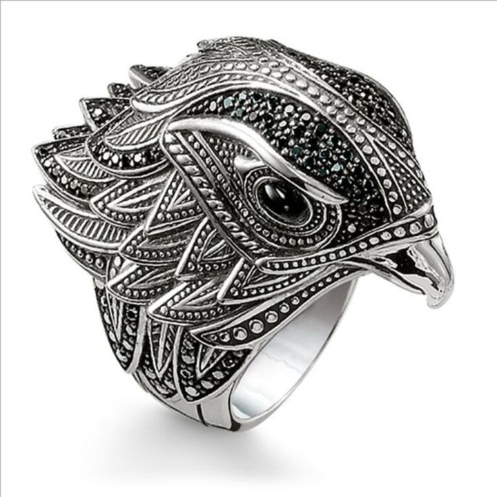 AARON Eagle Head Stylish Ring (သိမ်းငှက်ခေါင်း လက်စွပ်) | Shop.com.mm